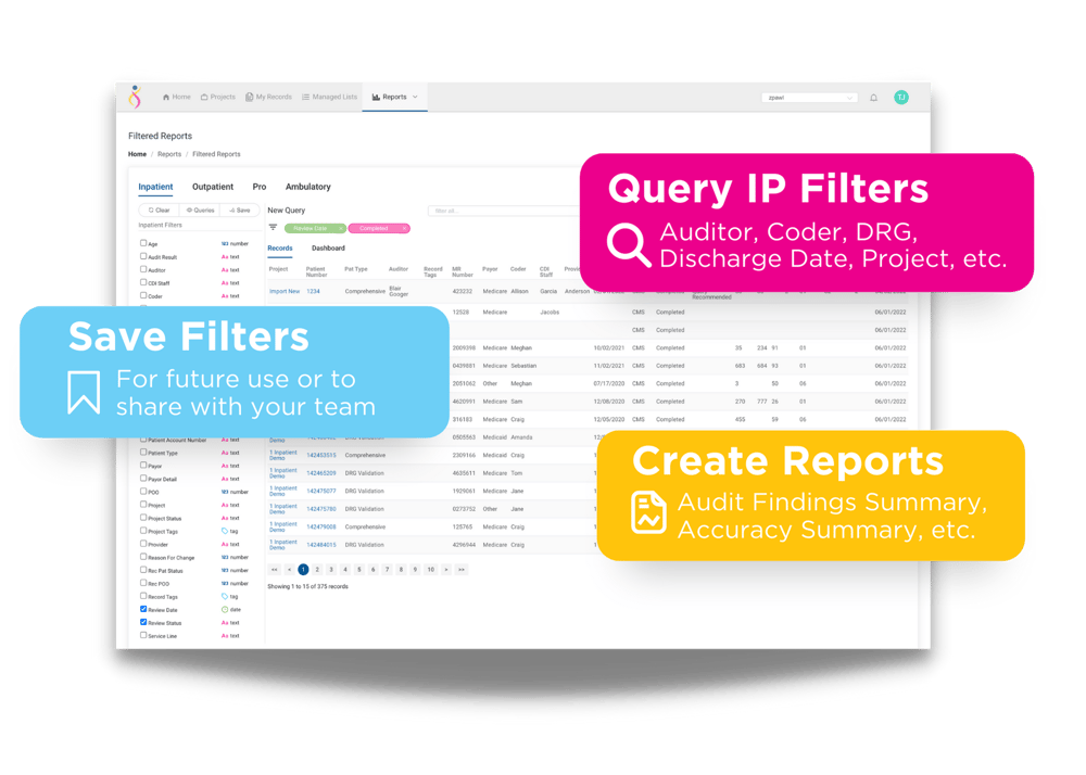 Inpatient Medical Coding Audit Tool - Atom Audit