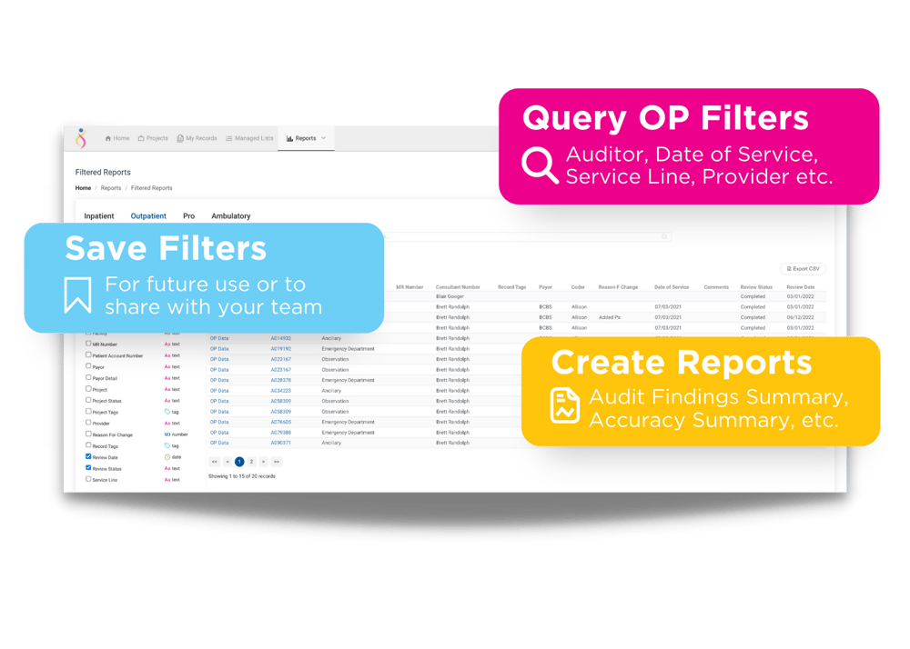 Outpatient Medical Coding Audit Tool - Atom Audit